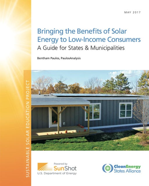 Bringing the Benefits of Solar Energy to Low-Income Consumers - Clean ...