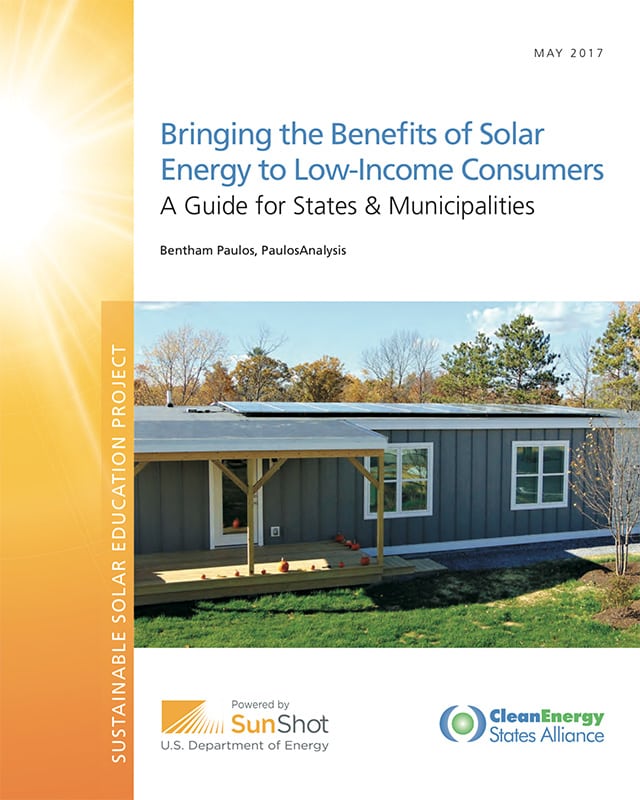 Bringing the Benefits of Solar Energy to Low-Income Consumers - Clean ...