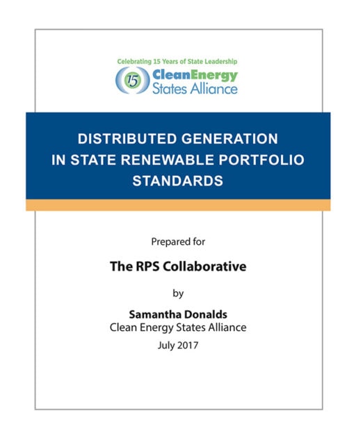Distributed Generation in State Renewable Portfolio Standards - Clean ...