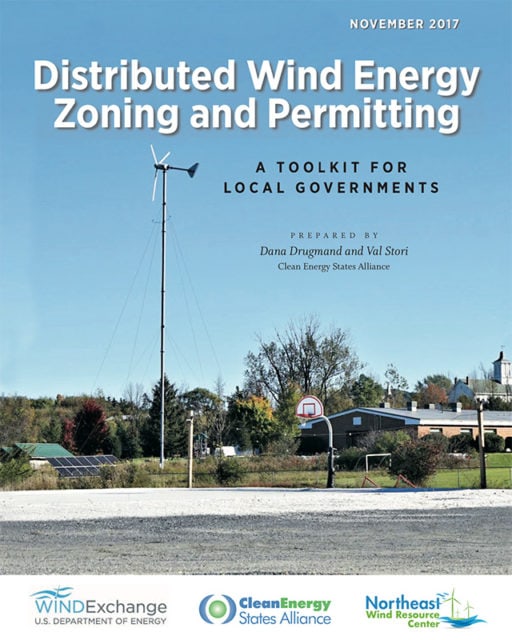 Distributed Wind Energy Zoning and Permitting: A Toolkit for Local ...