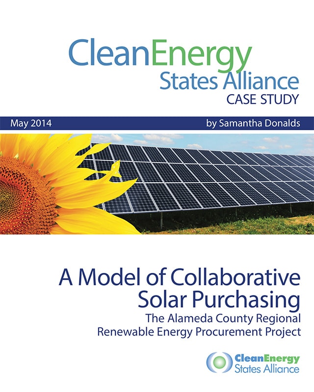 A Model of Collaborative Solar Purchasing: The Alameda County Renewable ...
