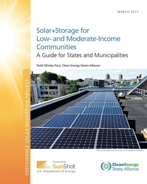 Solar+Storage for Low- and Moderate-Income Communities: A Guide for ...