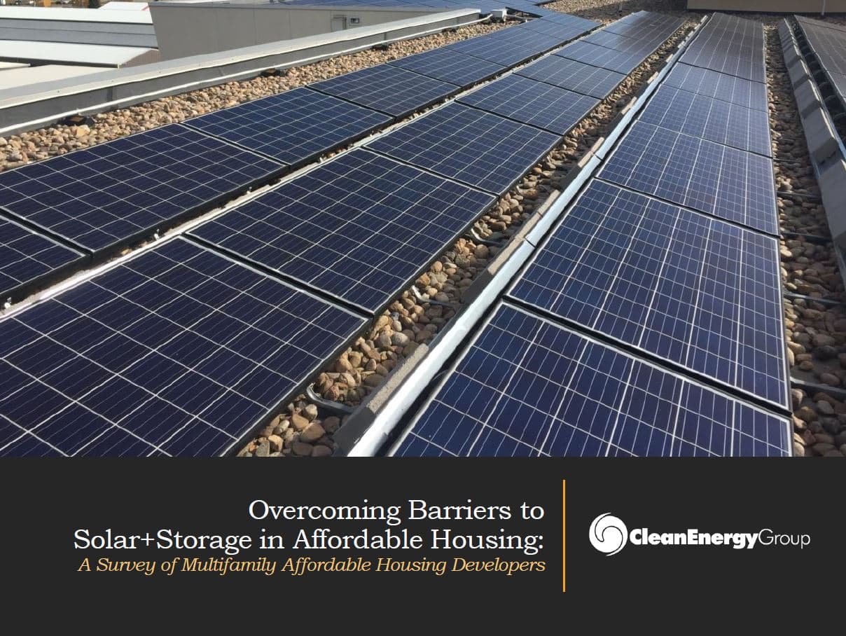Overcoming Barriers to Solar+Storage in Affordable Housing: A Survey of Multifamily Affordable ...